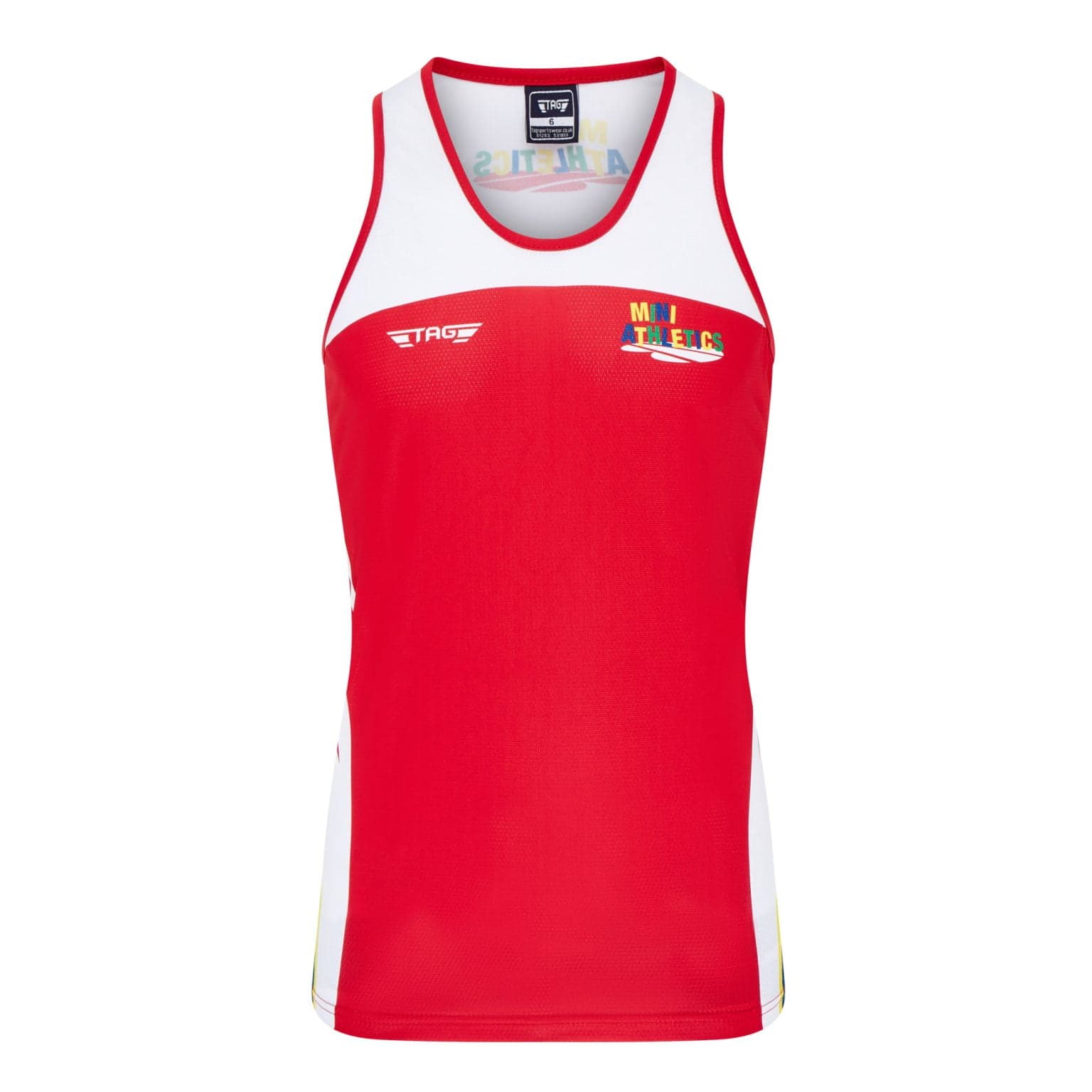Athletics Vest - TAG Sportswear - UK Athletics Teamwear Supplier
