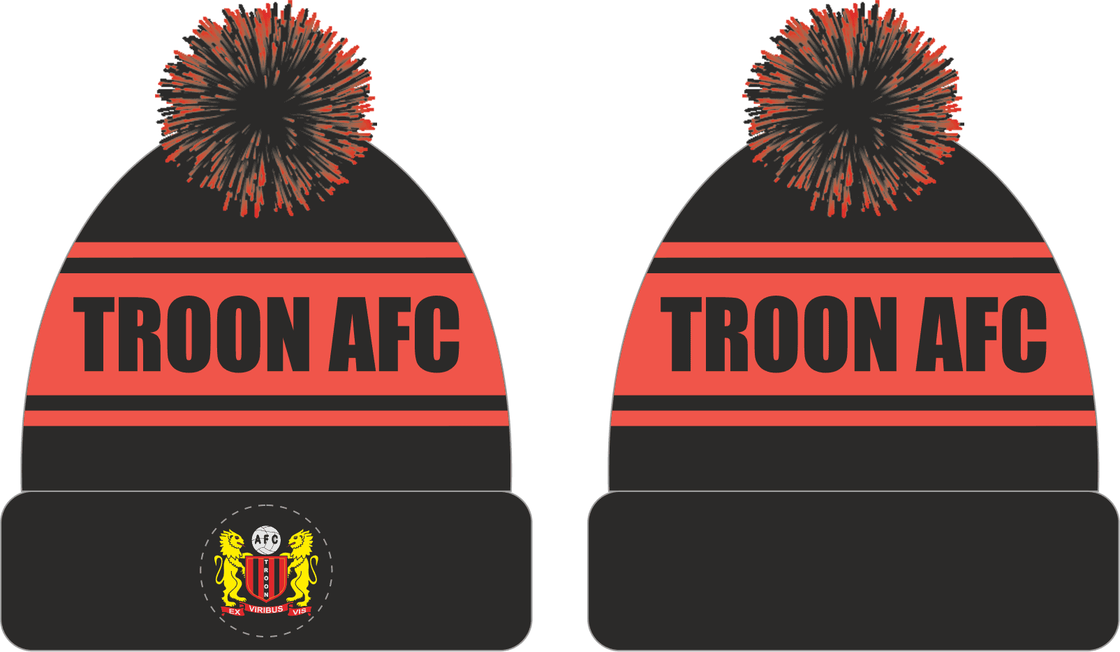 Troon AFC - Knitted Hat - Tag Sportswear