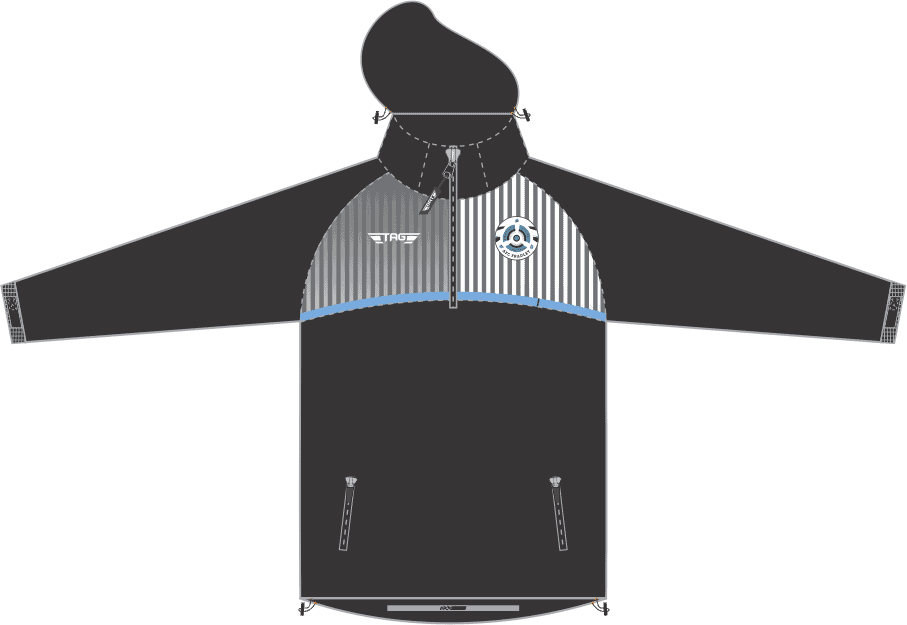 AFC Fradley - Porto - Rain Jacket - Full Zip - Mesh Lined - Tag Sportswear